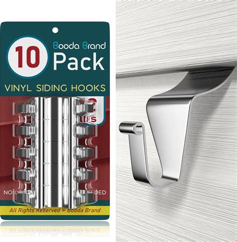 Buy Vinyl Siding Hooks 10 Pack Heavy Duty Stainless Steel Vinyl Siding