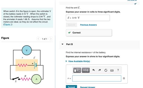 Solved Find The Emf E Express Your Answer In Volts To Three Chegg Com