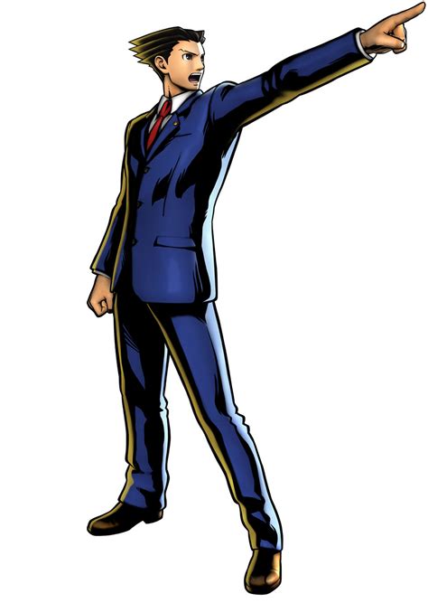 Phoenix Wright Art Ultimate Marvel Vs Capcom 3 Art Gallery