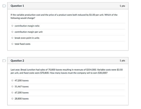 Solved If The Variable Production Cost And The Price Of A Chegg Com