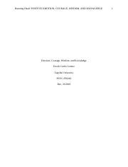PSYC FP4110 GomezEnoch Assessment1 2 Docx Running Head POSITIVE