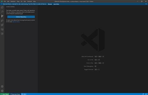 Initialize Repository Welcome View Should Not Be Shown In Virtual Workspace Issue