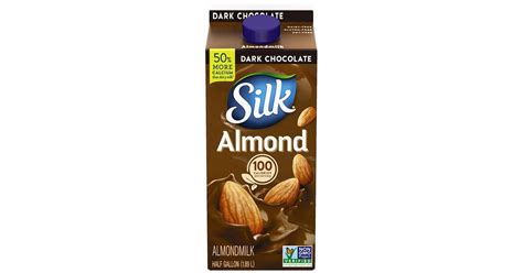 Silk Almond Milk Dark Chocolate Dairy Free Foods On Amazon POPSUGAR