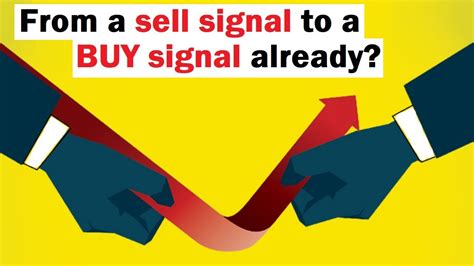 From A Sell Signal To A Buy Signal Already