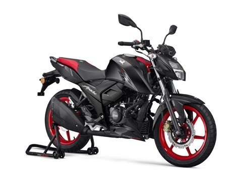 2023 TVS Apache RTR 160 4V Special Edition Gets New Lightweight Bullpup Exhaust Shifting Gears