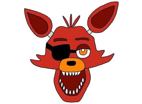 Картинки с кошмарной Фокси для срисовки