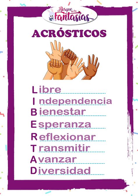 Acrósticos Signficado características actividades y ejemplos prácticos