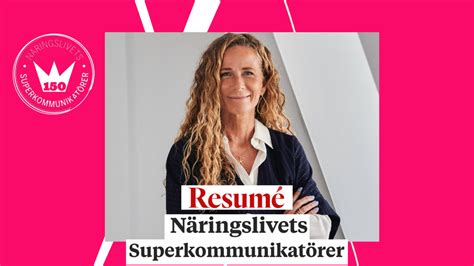 Vår generalsekreterare är nominerad till Näringslivets