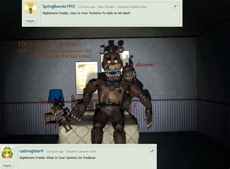 Ask Fnaf Crew 10 By Fredbeartheanimatron On Deviantart