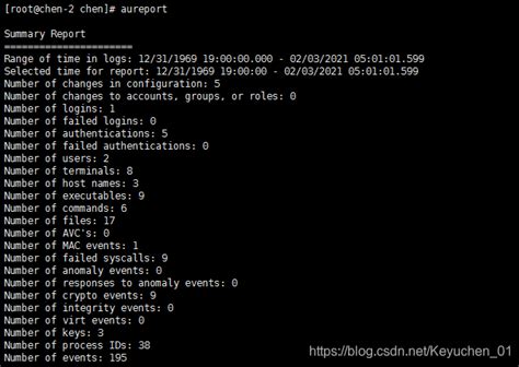 Linux审计工具auditd使用与日志收集nf Csdn博客