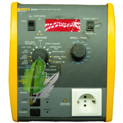 Kalibrierung Justage Fluke Biomedical ESA 601