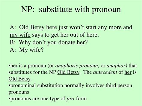 Ppt Syntax Tests For Constituent Structure Powerpoint Presentation