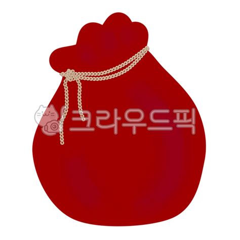 보따리 산타 선물보따리 크리스마스 선물 사진 이미지 일러스트 캘리그라피 Stay Home작가