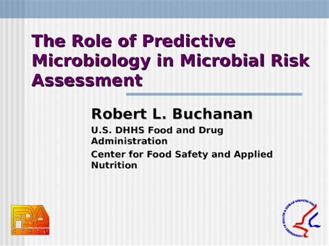 Ppt The Role Of Predictive Microbiology In Microbial Risk Assessment