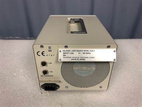 Olympus Clk Clk Halogen Light Source Illuminator W Air Pump Auschoice