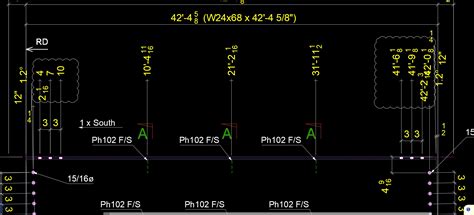 Dimension Hole Pattern In Beam Flanges To First Hole Only Autodesk Community