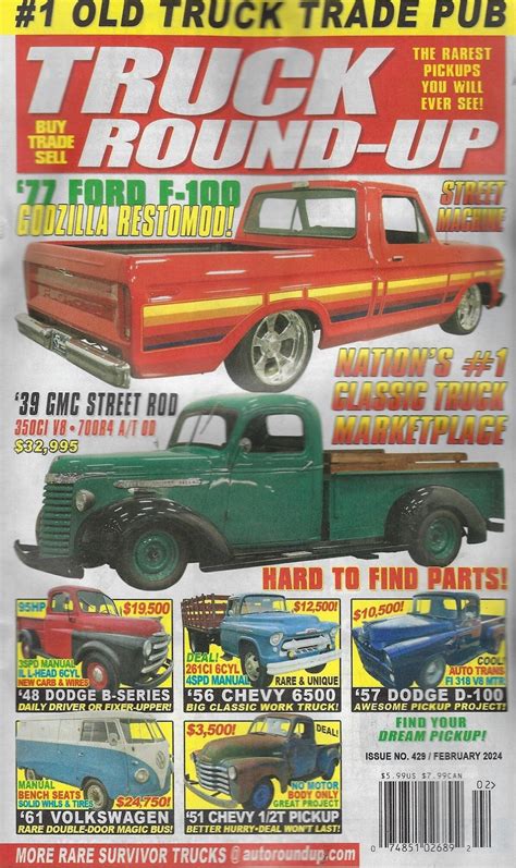 Truck Round Up Issue 429 February 2024 Etsy
