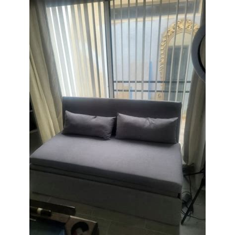 Mixoy Convertible Pull Out Linen Sofa Bed Modern Reversible Sleeper