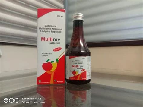 Multivitamin Multimineral Antioxidant And L Lysine Syrup Alkem