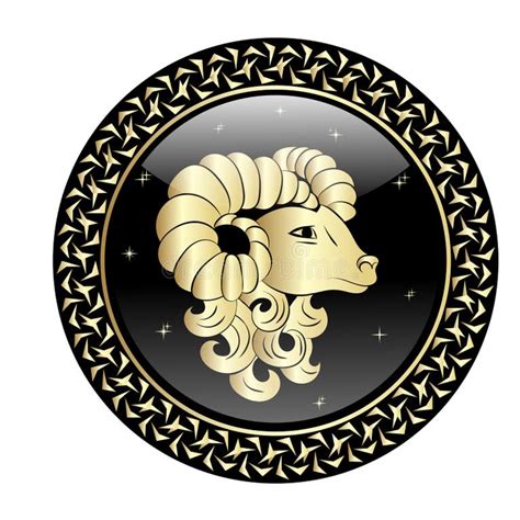 Zodiac Sign Aries Cartoon Stock Illustrations 2676 Zodiac Sign Aries