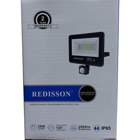20w Led Motion Sensor Flood Light Redisson D Market Place