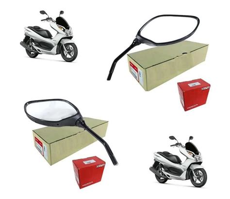 Par Espelho Retrovisor Original Honda Scooter Pcx150 Pcx 150 Esquerdo