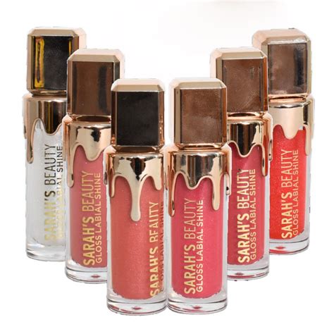 Sarahs Beauty Gloss Labial Shine S6233 Kit C 12 UND Distribuidora