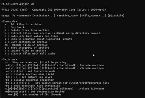 How To Install 7 Zip On Windows 11 Or 10 With Single Command H2s Media