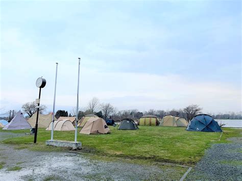 空知でいち早くオープン南幌町三重湖公園キャンプ場 グルメ三昧の春キャンプあさってキャンプ