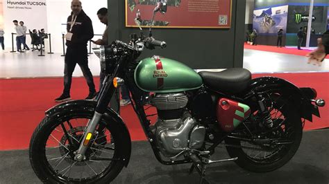 Royal Enfield Classic 350 Flex Showcased At Bharat Mobility Global Expo