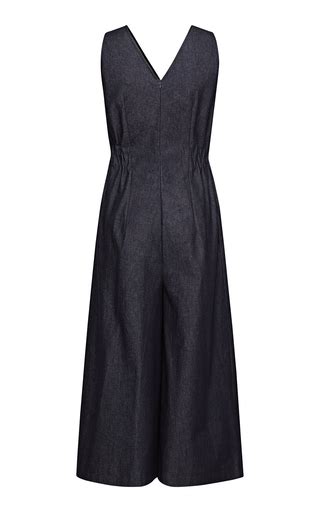 Zuleika Denim Jumpsuit With Side Pockets By Lilli Jahilo Moda Operandi