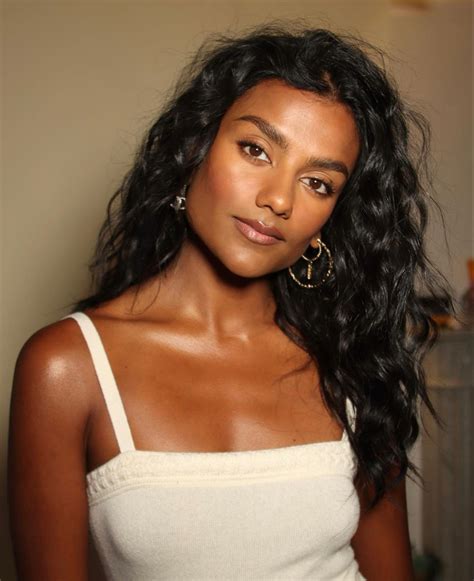 Simone Ashley Asian Skin Tone Fashion Show Makeup Celebrity Hairstyles