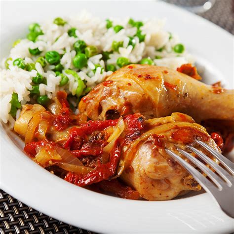 Poulet à La Sauce Tomate Facile Cuisine Az