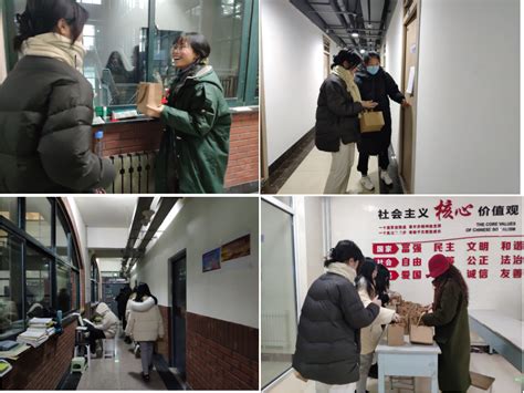人文与外国语学院社会工作专业师生为考研学子送上考研大礼包 青岛理工大学宣传部