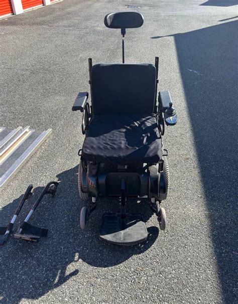 1122 Jazzy Motorized Wheelchair And Ramp Etsy