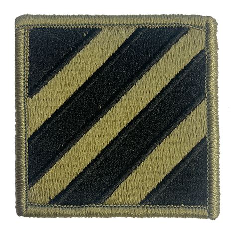 U S Army 3rd Infantry Division Patch In Ocp