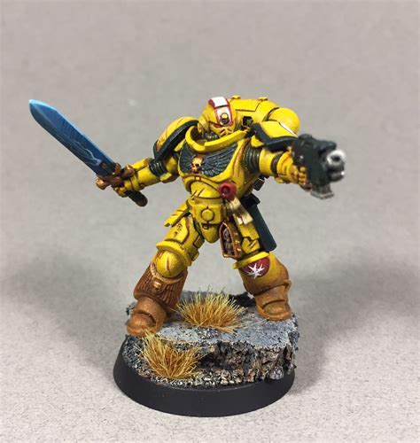 Imperial Fists Proper Armor Color Schemestrim Colors Rwarhammer40k