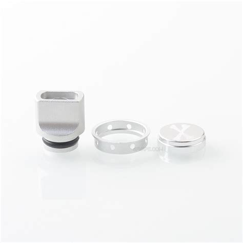 Buy 510 Drip Tip Button Set For Dotmod Dotaio V2 Silver Aluminum