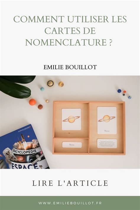 Comment Utiliser Les Cartes De Nomenclatures Montessori