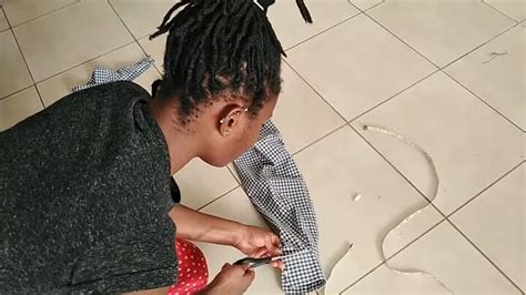 Upcycle Tutorial How To Make A Cute Dungaree Dress From A Mens Shirt