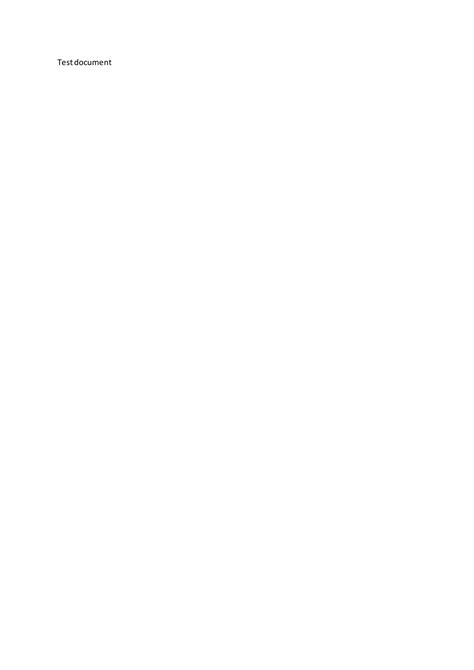 Test Document Pdf