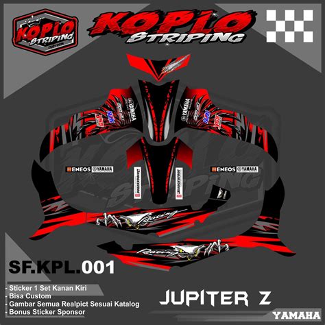 Jual Stiker Decal Full Body Motor Yamaha Jupiter Burhan Stiker Decal