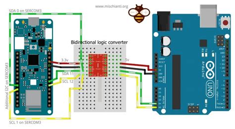 I C Arduino Samd Mkr Additional Interface Sercom Network And Address