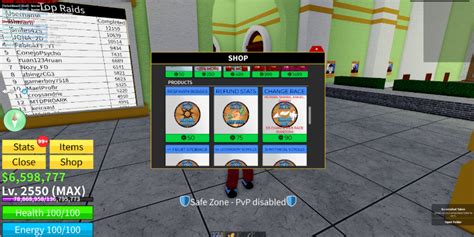 How To Reset Stats In Blox Fruits