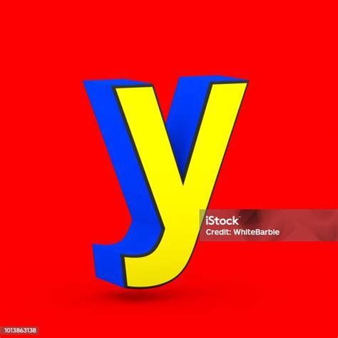 파란색과 노란색 슈퍼 히어로 편지 Y 대 소문자 빨간색 배경에 고립 0명에 대한 스톡 사진 및 기타 이미지 0명 3차원 형태 노랑 Istock