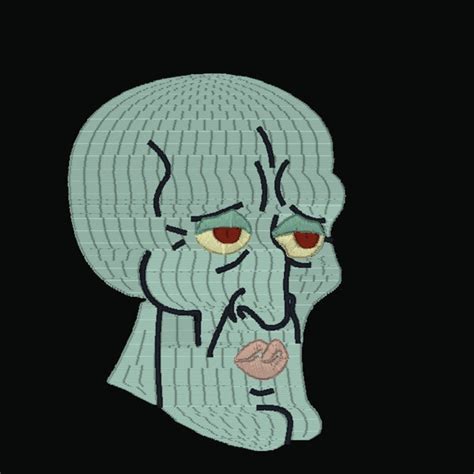 Squidward Etsy
