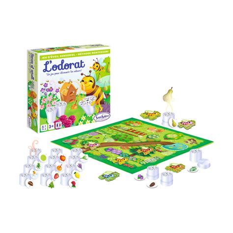 Jeu Sensoriel L Odorat Sentosphere King Jouet Premiers