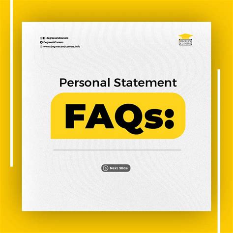 Top 7 Personal Statement Faqs Degrees And Careers