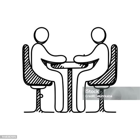 포커스 그룹 선 아이콘 스케치 디자인 픽셀 퍼펙트 편집 가능한 획 팀워크 회의 동료 회의 테이블에 대한 스톡 벡터 아트 및 기타