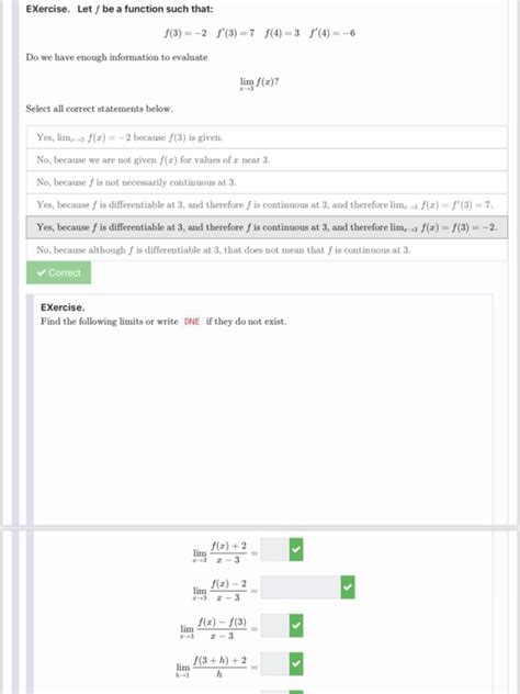 Solved EXercise Let F Be A Function Such That Do We Have Chegg Com